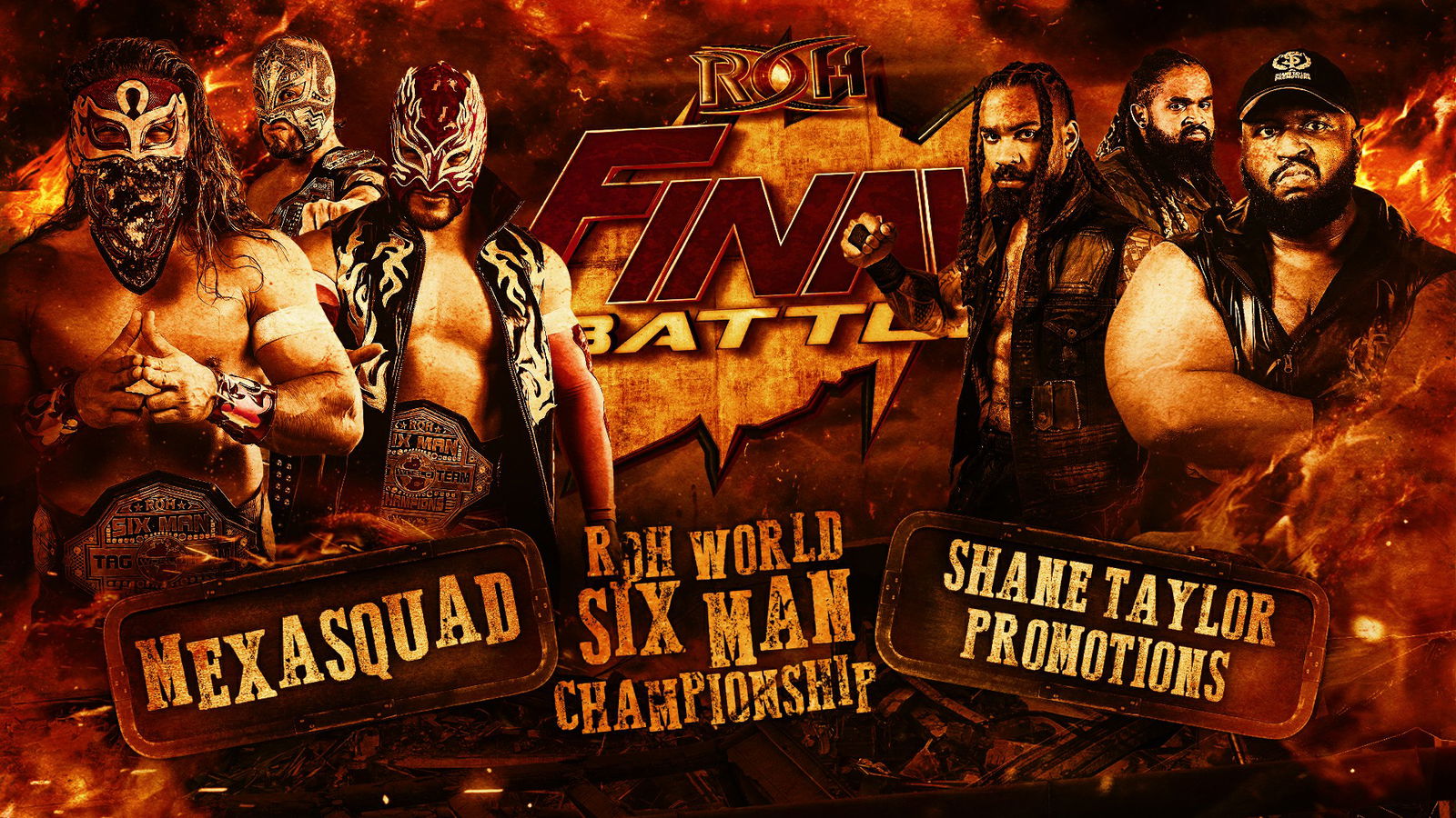 ROH Announces Six-Man Championship Match For Final Battle