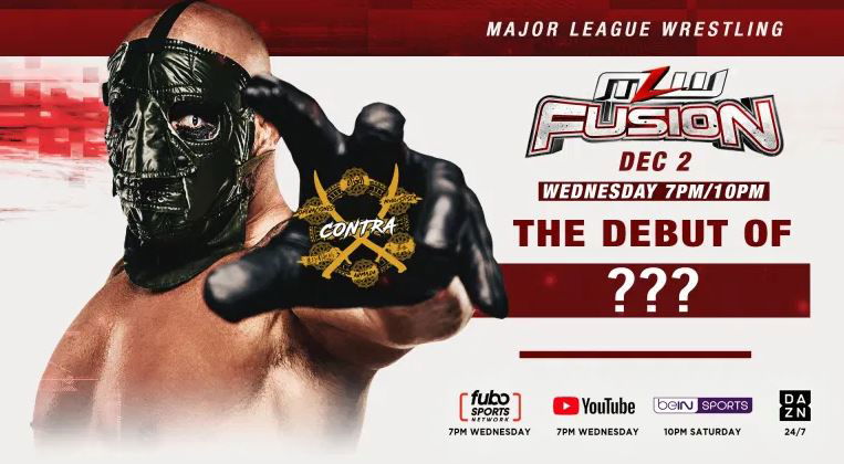 MLW Announces The Black Hand of CONTRA's In-Ring Debut