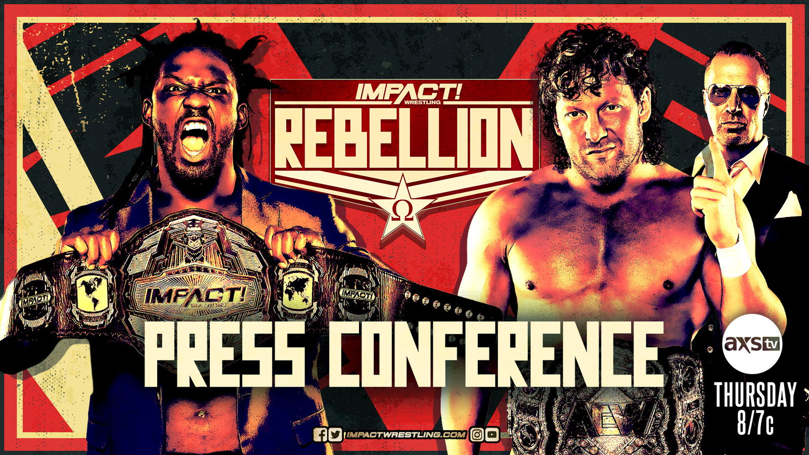 Tony Khan and Scott D'Amore Hype IMPACT Rebellion Main Event