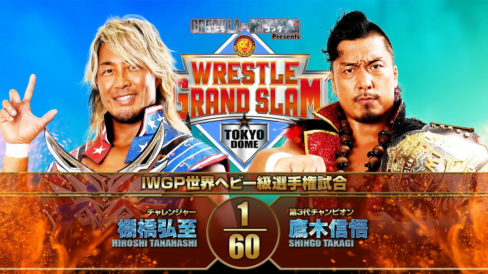 NJPW Wrestle Grand Slam In Tokyo Dome Results