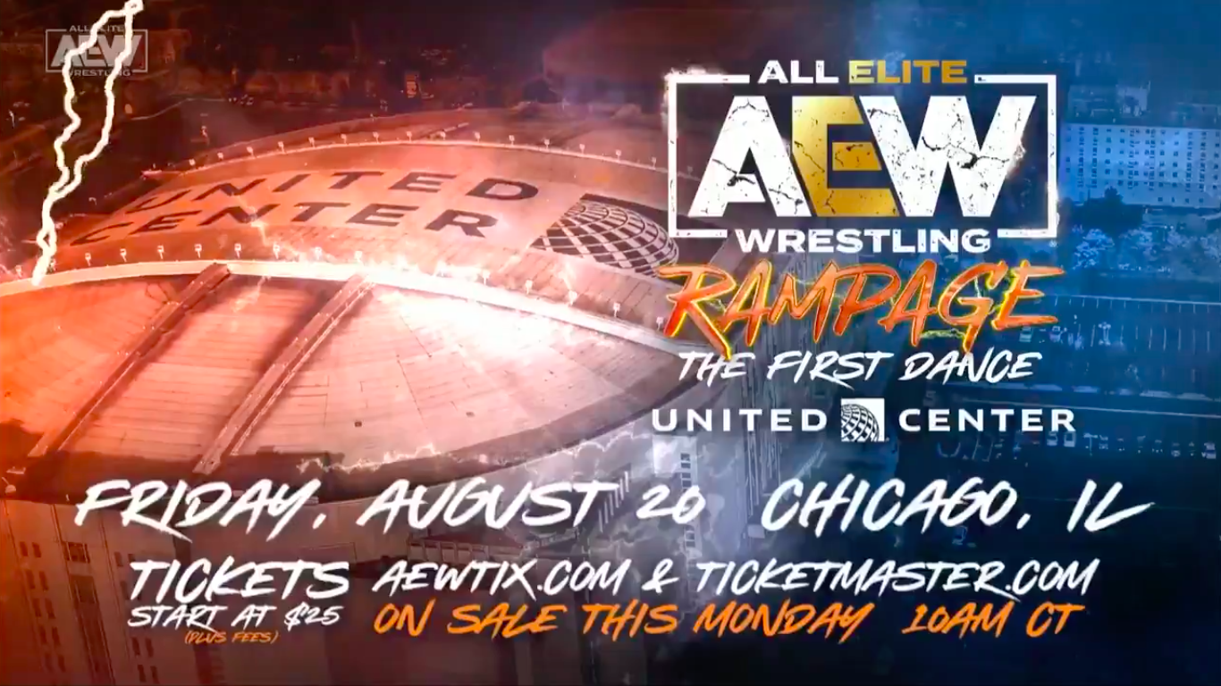 AEW Rampage "First Dance" Announced For The United Center In Chicago ...