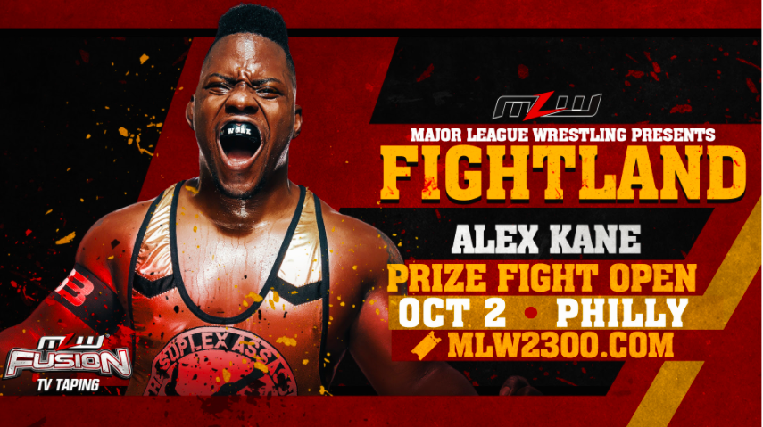 Alex Kane To Compete In Open Prize Fight At Tonight's MLW Fightland