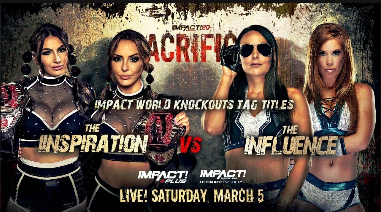 The Influence Challenges The IInspiration For The Knockouts Tag Team ...