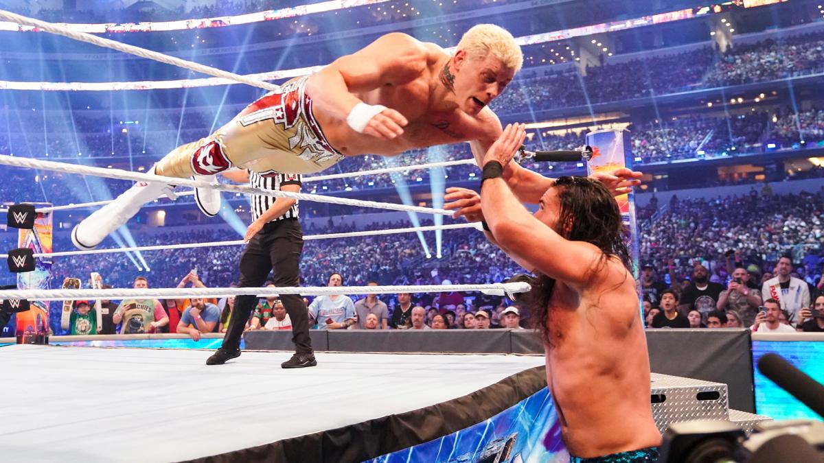 Video of the WWE SmackDown Dark Main Event with Cody Rhodes vs. Seth ...