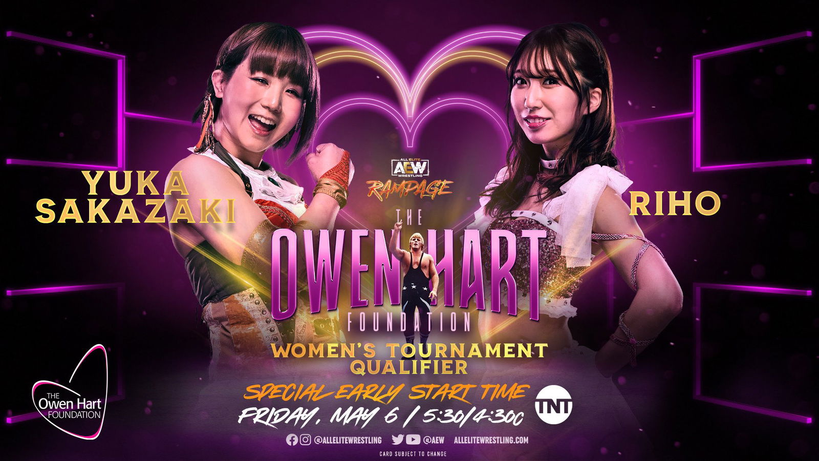 Riho vs. Yuka Sakazaki In An Owen Hart Tournament Qualifier Announced ...