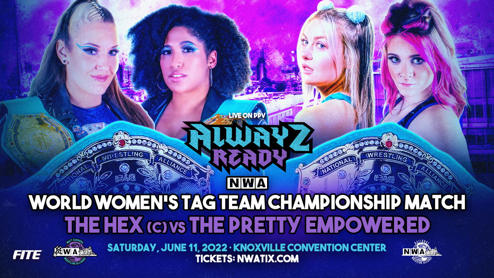 NWA Announces Women's Tag Team Title Matchup For Alwayz Ready PPV