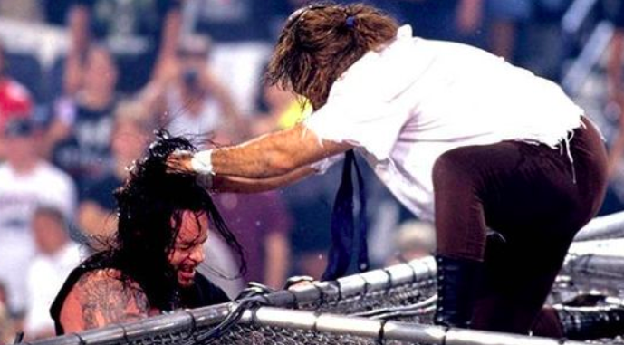 Mick Foley Celebrates The 24th Anniversary Of Iconic Hell in a Cell Moment