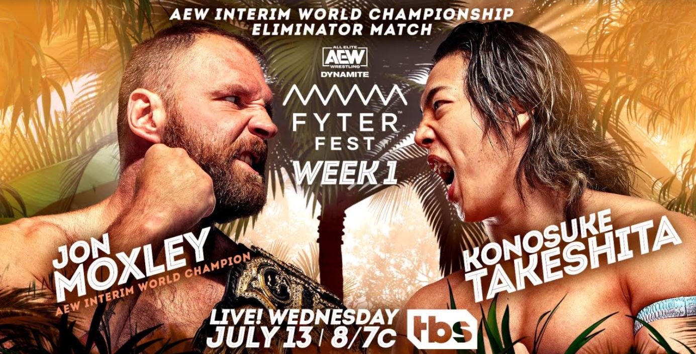 AEW Dynamite Fyter Fest Night 1 Preview for Tonight: Title Matches, Jon Moxley, Announcement, More
