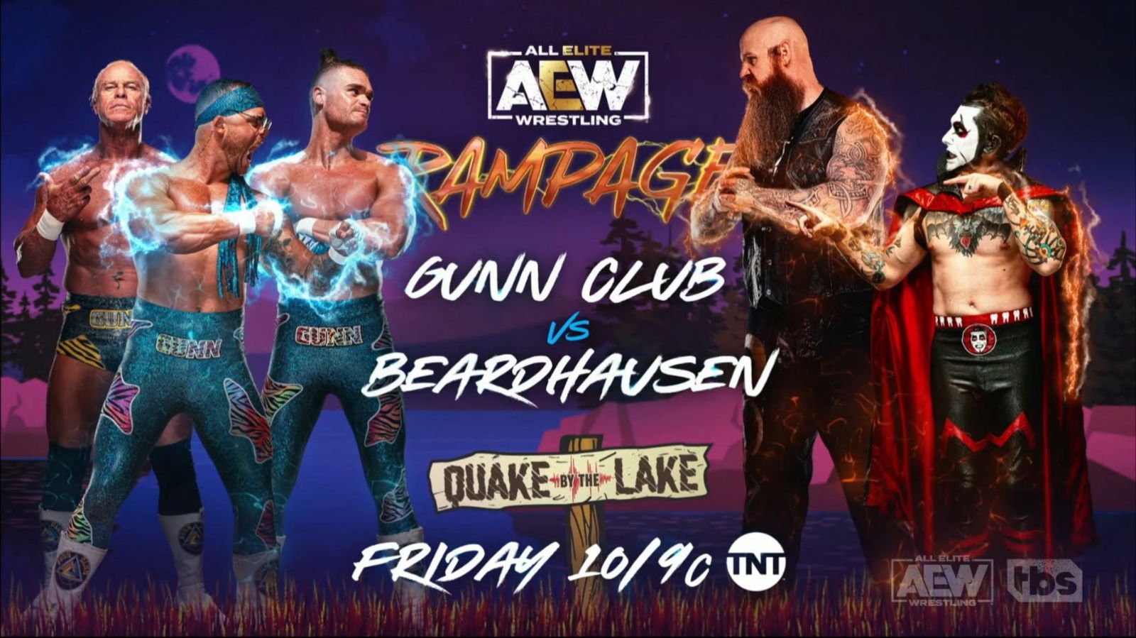 Full Lineup For This Friday's AEW Rampage, Erick Redbeard Returns