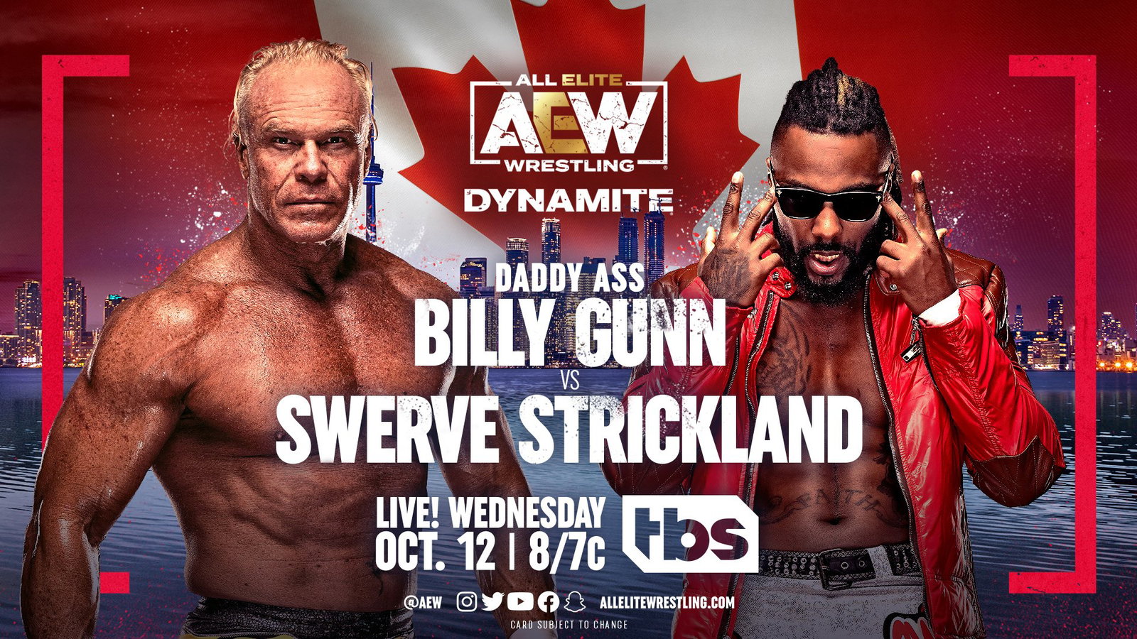 Swerve Promises To Beat Up Billy Gunn In Toronto, Orange Cassidy Says ...