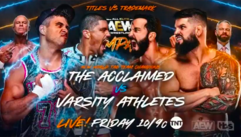 AEW Tag Team Title Match and More Announced For AEW Rampage