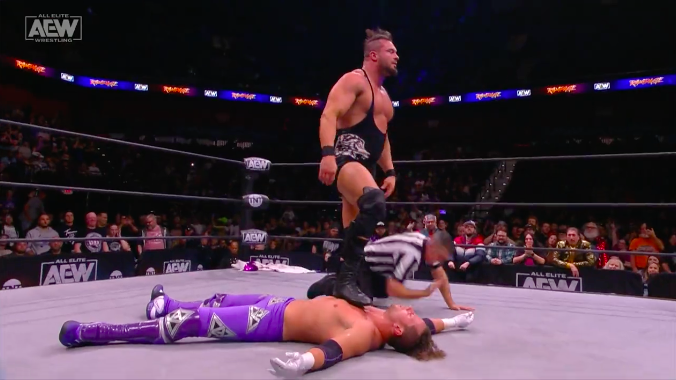 Wardlow Defeats Matt Taven To Remain TNT Champion On Tonight's AEW Rampage