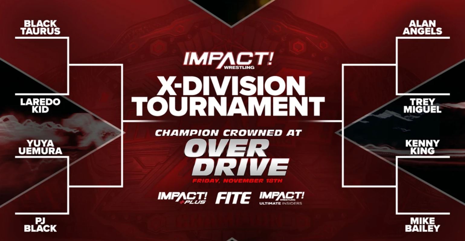 Main Event and Tournament Finals Set for Impact Over Drive, X-Division ...