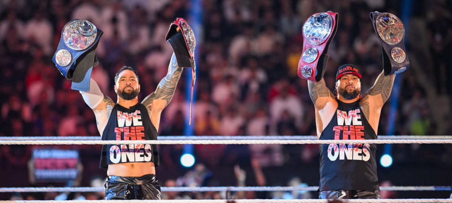The Usos React to Setting New WWE Record Today