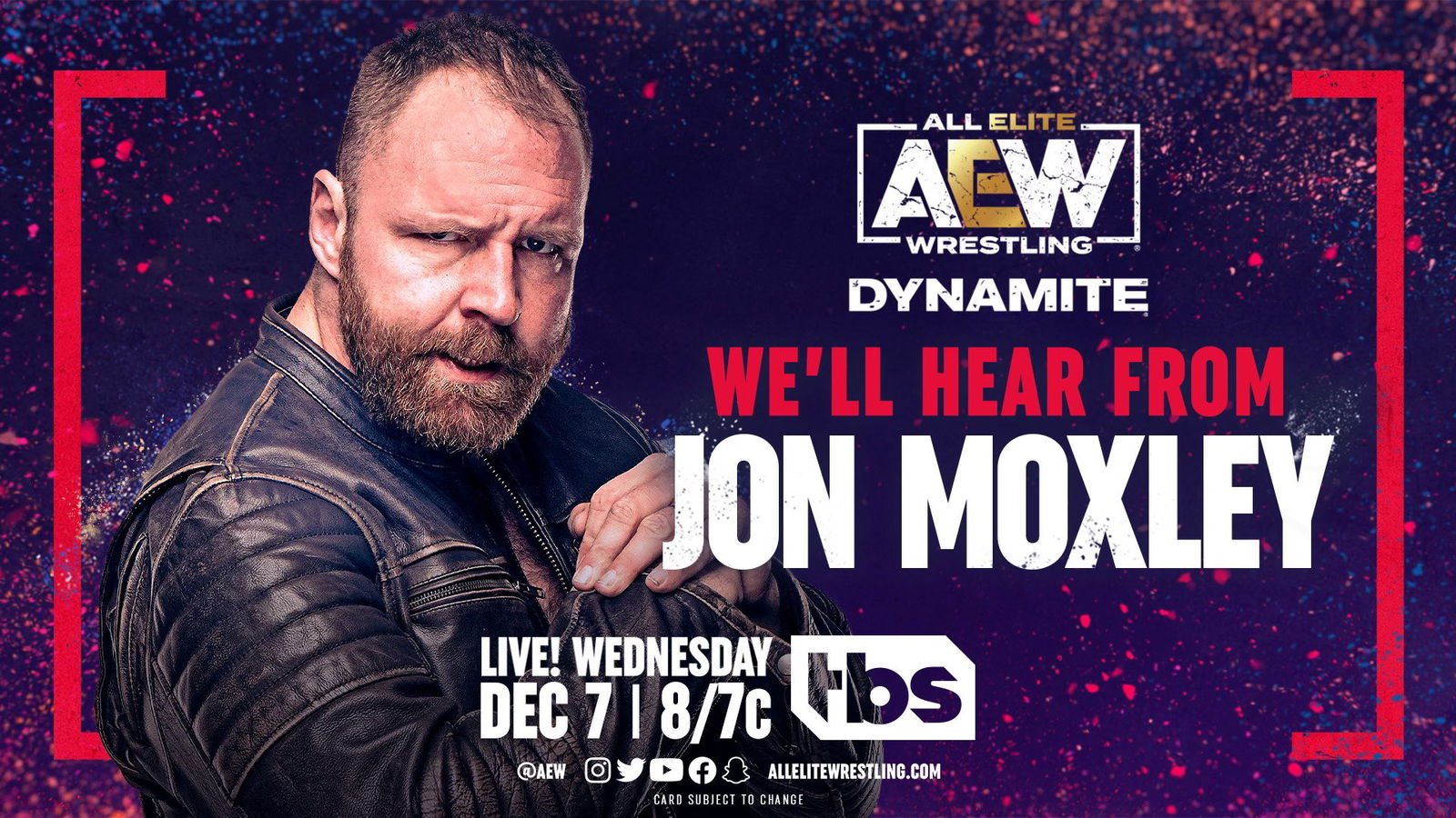 Jon Moxley Segment Announced For Wednesday's AEW Dynamite