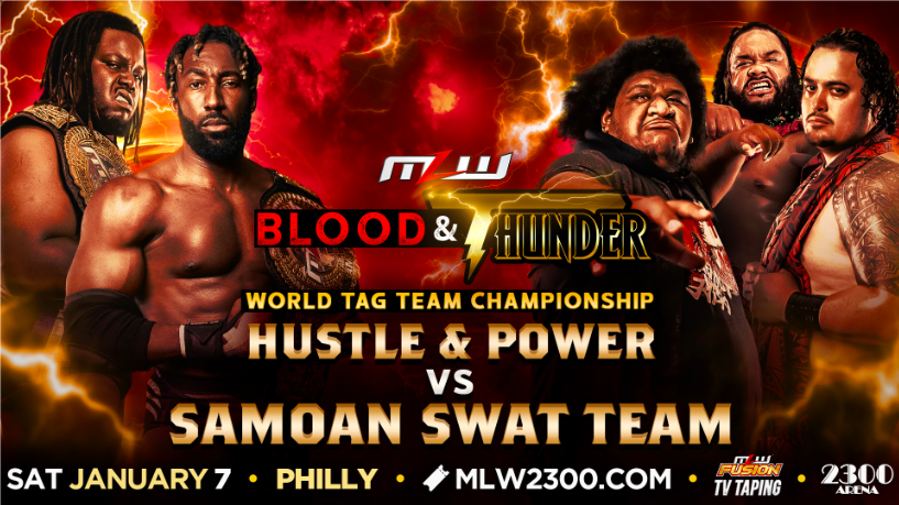 MLW Tag Team Championship Match Announced For Blood & Thunder Event