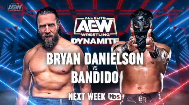 Two Matches Announced For Next Week's AEW Dynamite