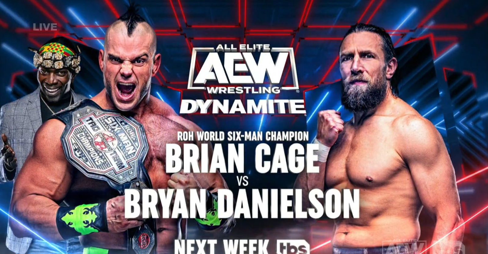 Bryan Danielson vs. Brian Cage Announced For Next Week's AEW Dynamite