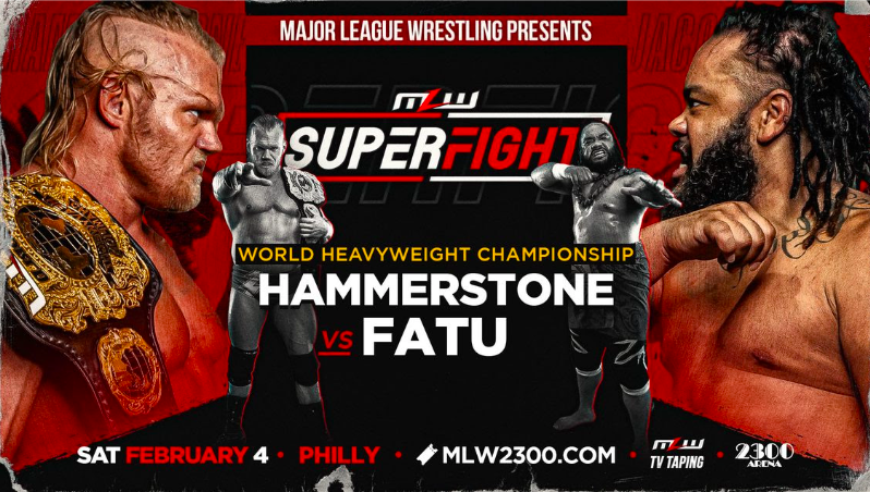 Alexander Hammerstone vs. Jacob Fatu World Title Rematch Set For MLW ...