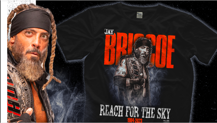 New Jay Briscoe T-Shirt Available, 100% Of The Proceeds Go To His Family
