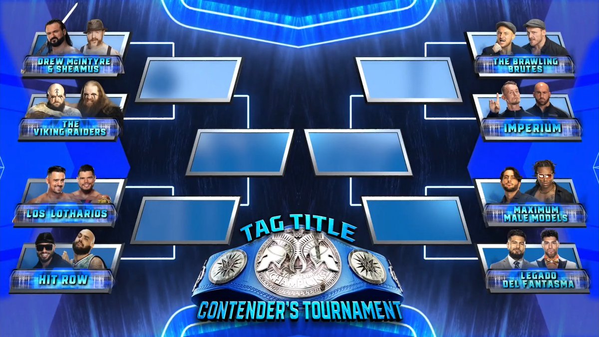 Teams Advance In the WWE SmackDown Tag Team Tournament, Matches for ...