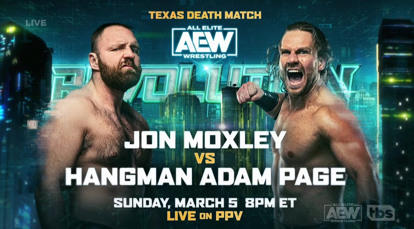 Jon Moxley And Adam Page Will Meet In A Texas Deathmatch At Aew Revolution
