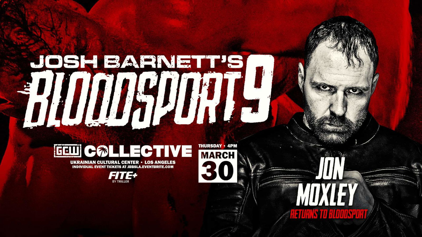 Jon Moxley Announced For Josh Barnett's Bloodsport 9