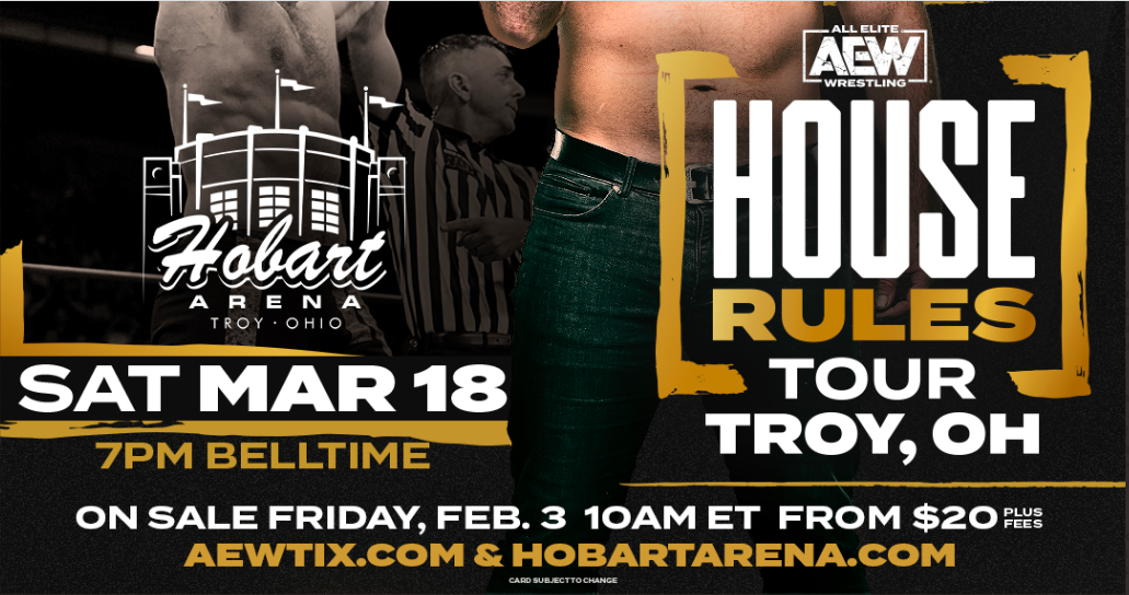 AEW Launches "House Rules" Live Event Series, First Event To Take Place ...