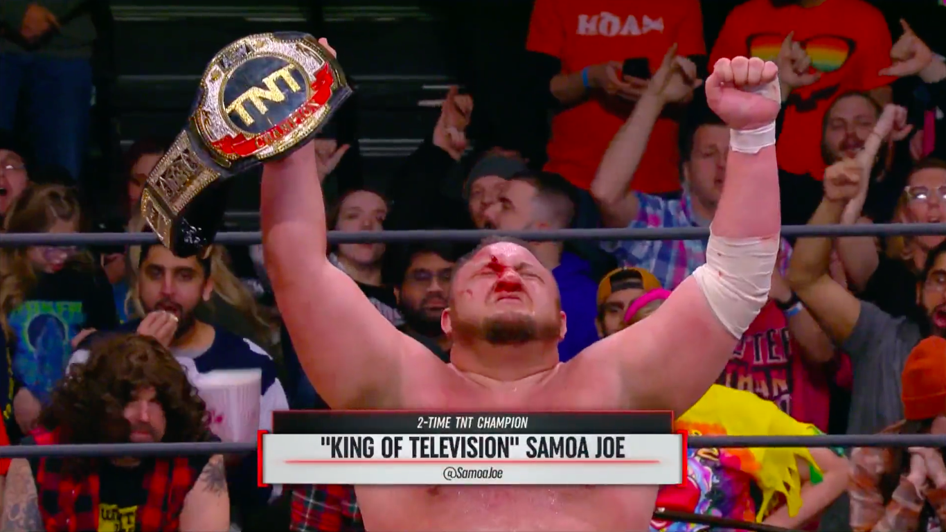 Samoa Joe Becomes A Two-Time TNT Champion At Tonight's AEW Dynamite, Wardlow Returns