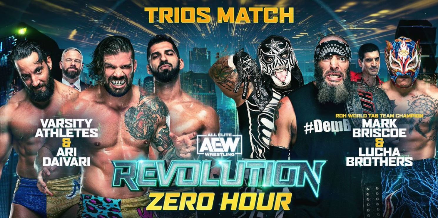 Watch the AEW Revolution Zero Hour Pre-show and Red Carpet Special