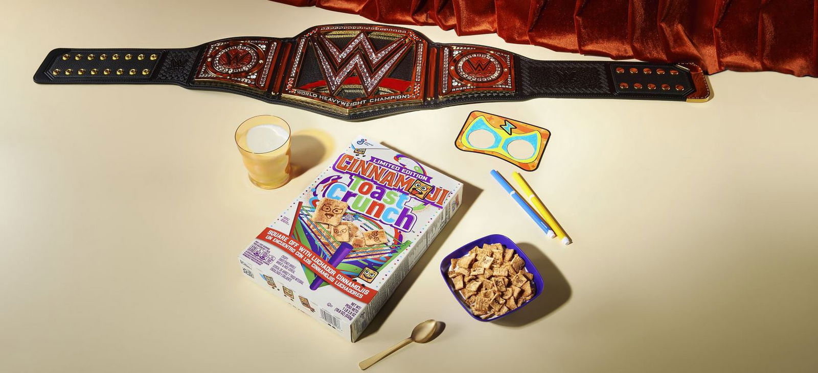 Cinnamon Toast Crunch Cinnamojis to Appear at WrestleMania 39, WWE ...