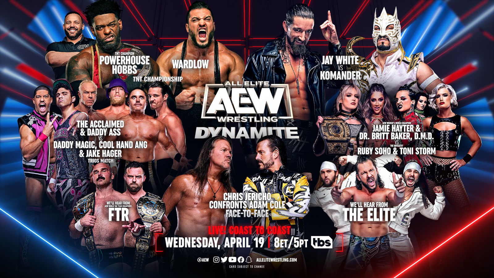AEW Dynamite Results 4/19/23