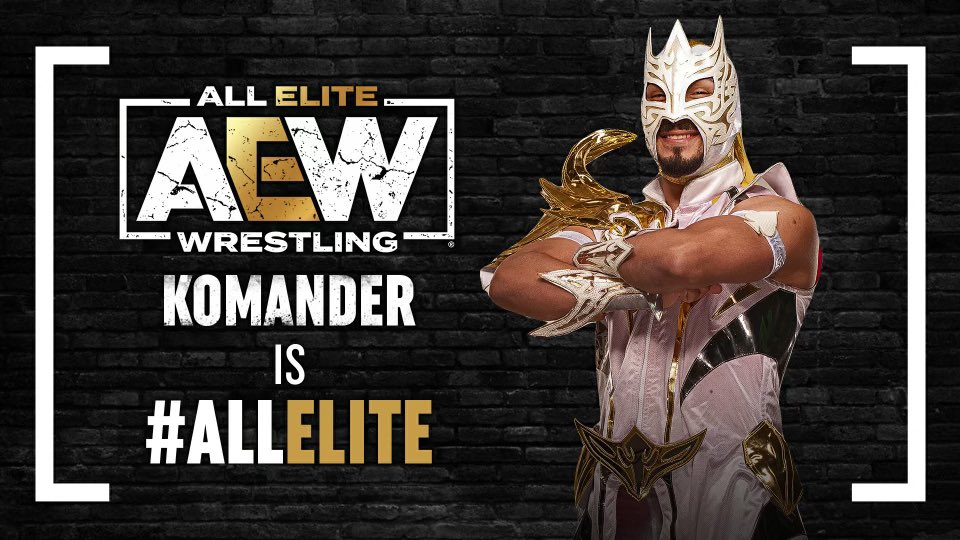Komander Officially Signs With AEW