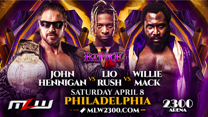 MLW National Openweight Championship Matchup Announced For Battle Riot V