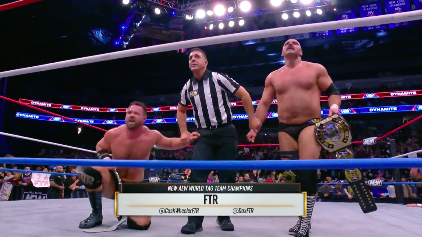 New Tag Team Champions Crowned On Tonight's AEW Dynamite