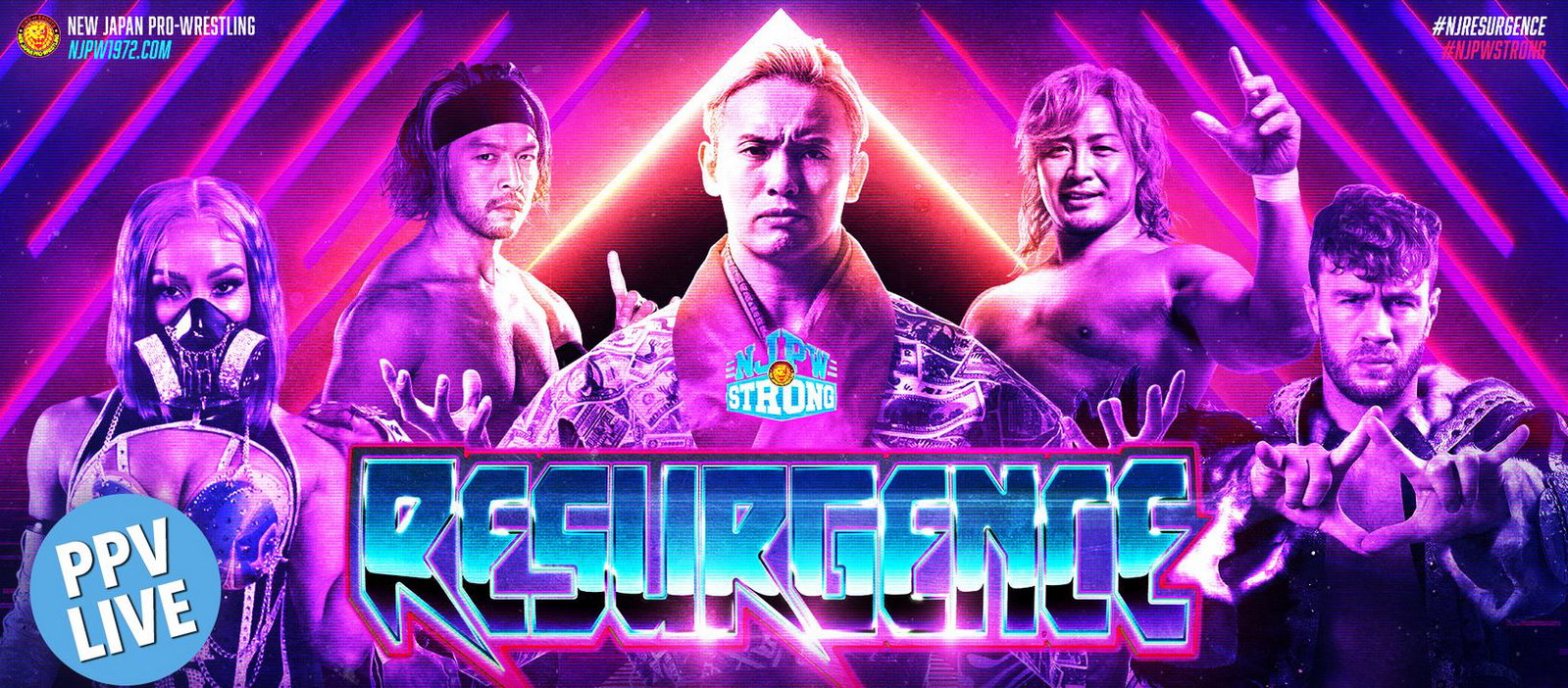 Final Card for the NJPW Resurgence PPV, Jon Moxley and Others In Action ...