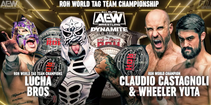ROH Tag Team Title Match Announced For Next Week's AEW Dynamite