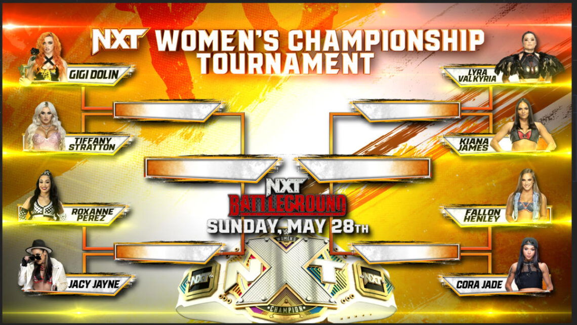 Tournament Brackets Revealed for the Vacant WWE NXT Women's Title
