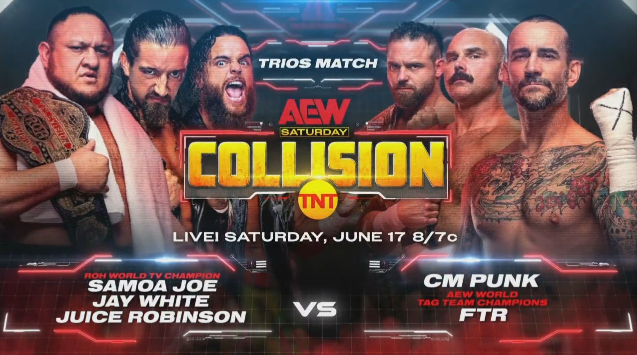 Main Event For The First Ever AEW Collision Has Been Confirmed