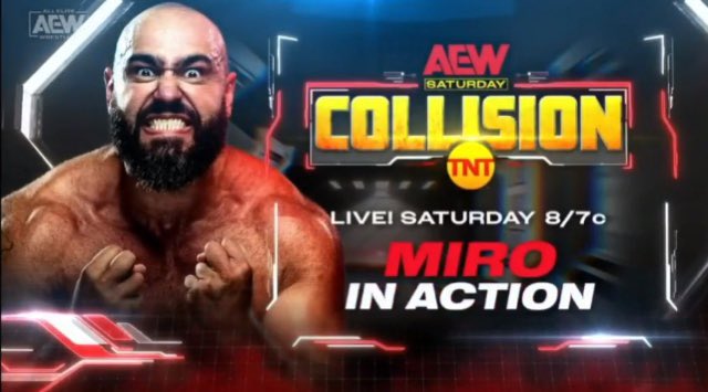 Miro and Andrade El Idolo Return, TNT Title Match, and more Announced For AEW Collision Premiere