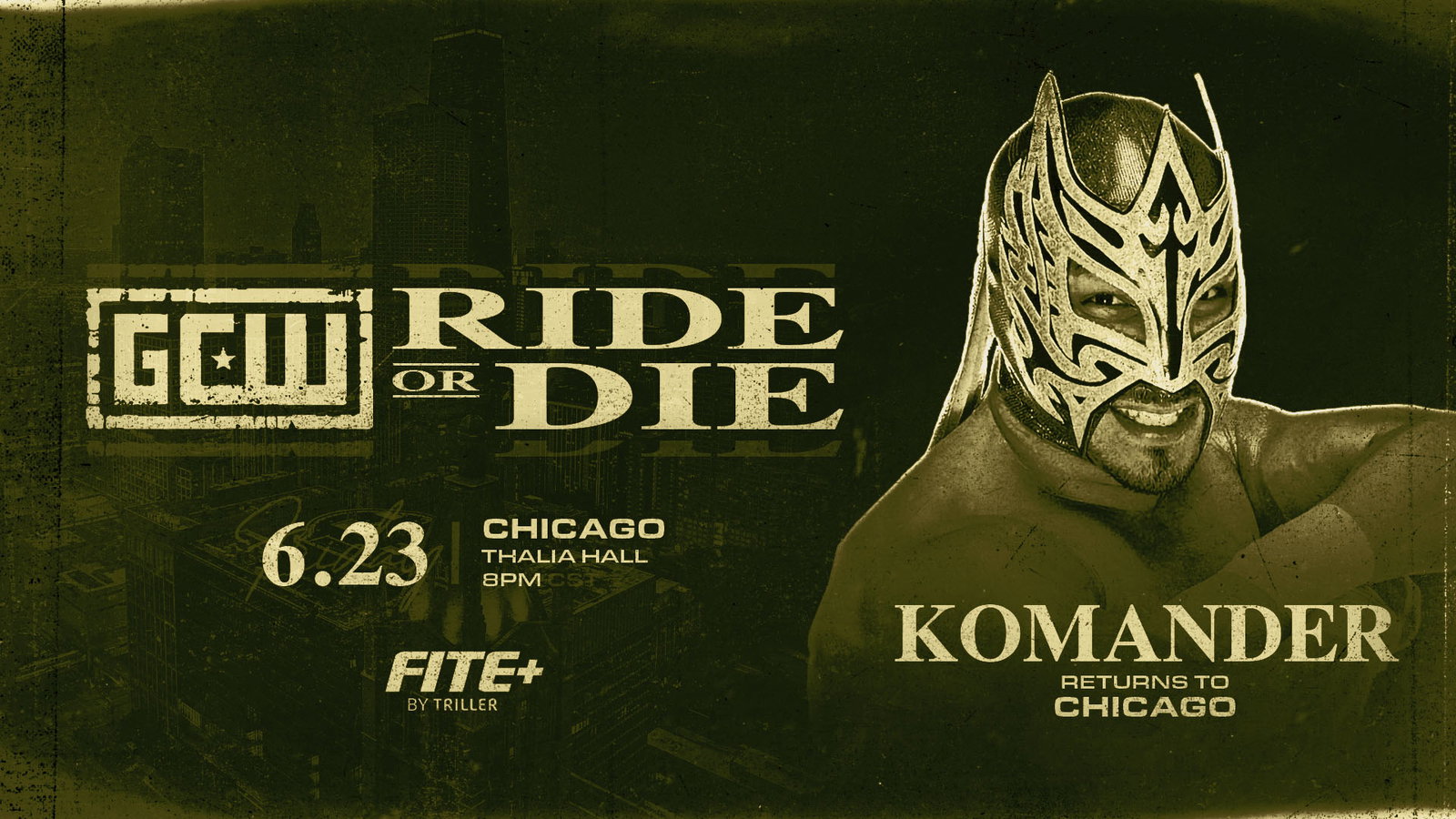 AEW Star Making Return To GCW For "Ride Or Die" Event In Chicago