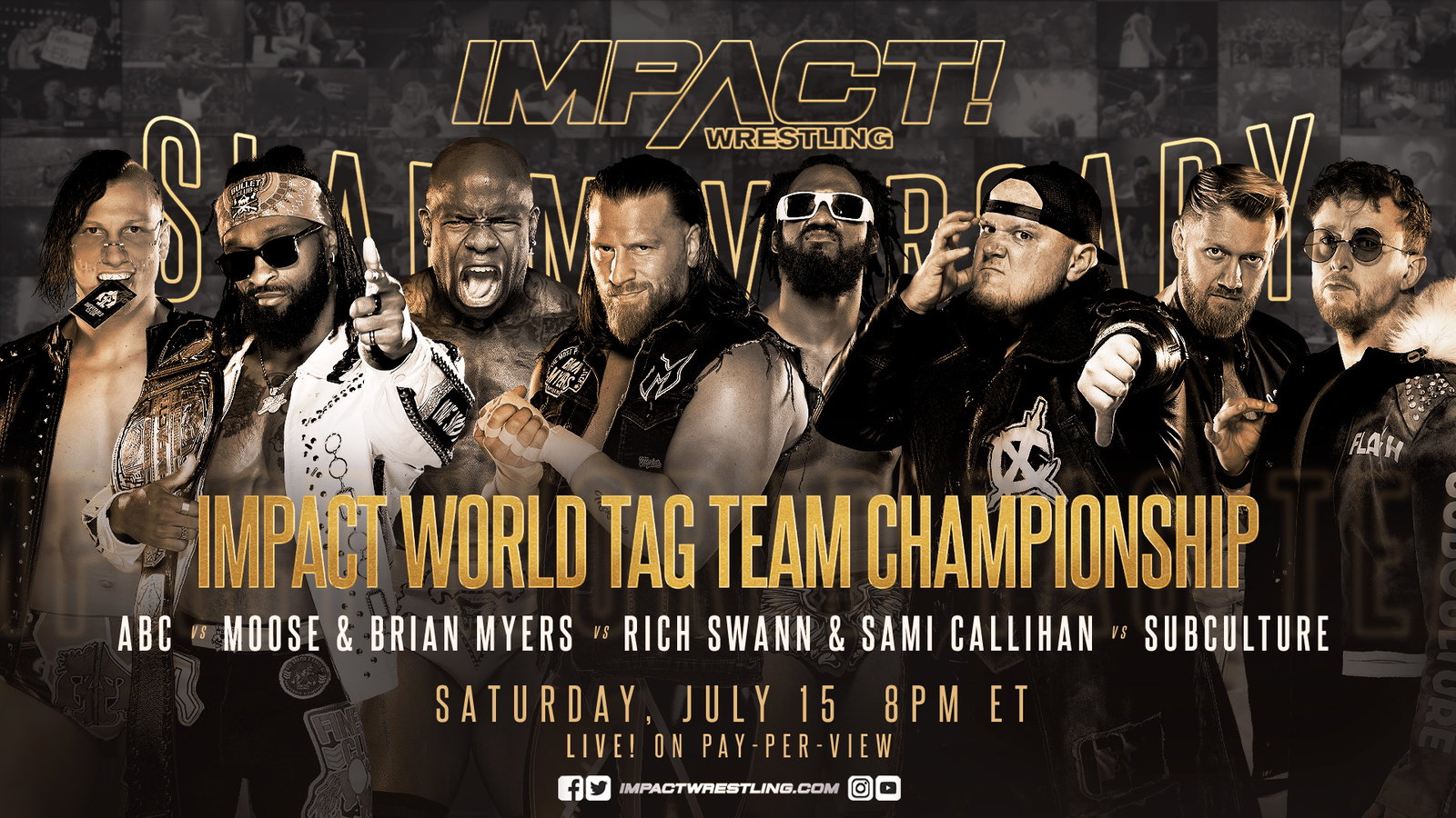 New Title Match Announced For IMPACT Slammiversary PPV