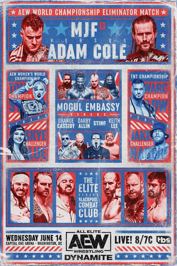 Tony Khan Reveals AEW Dynamite Poster, Hypes AEW Collision and Promises ...