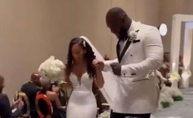 Omos Gets Married with WWE Superstars In Attendance