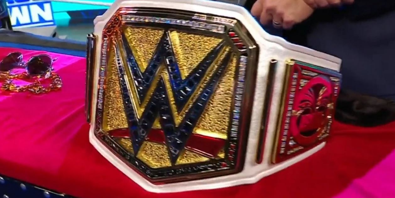 Photos/Video of the New "Undisputed" Title Revealed on WWE SmackDown ...