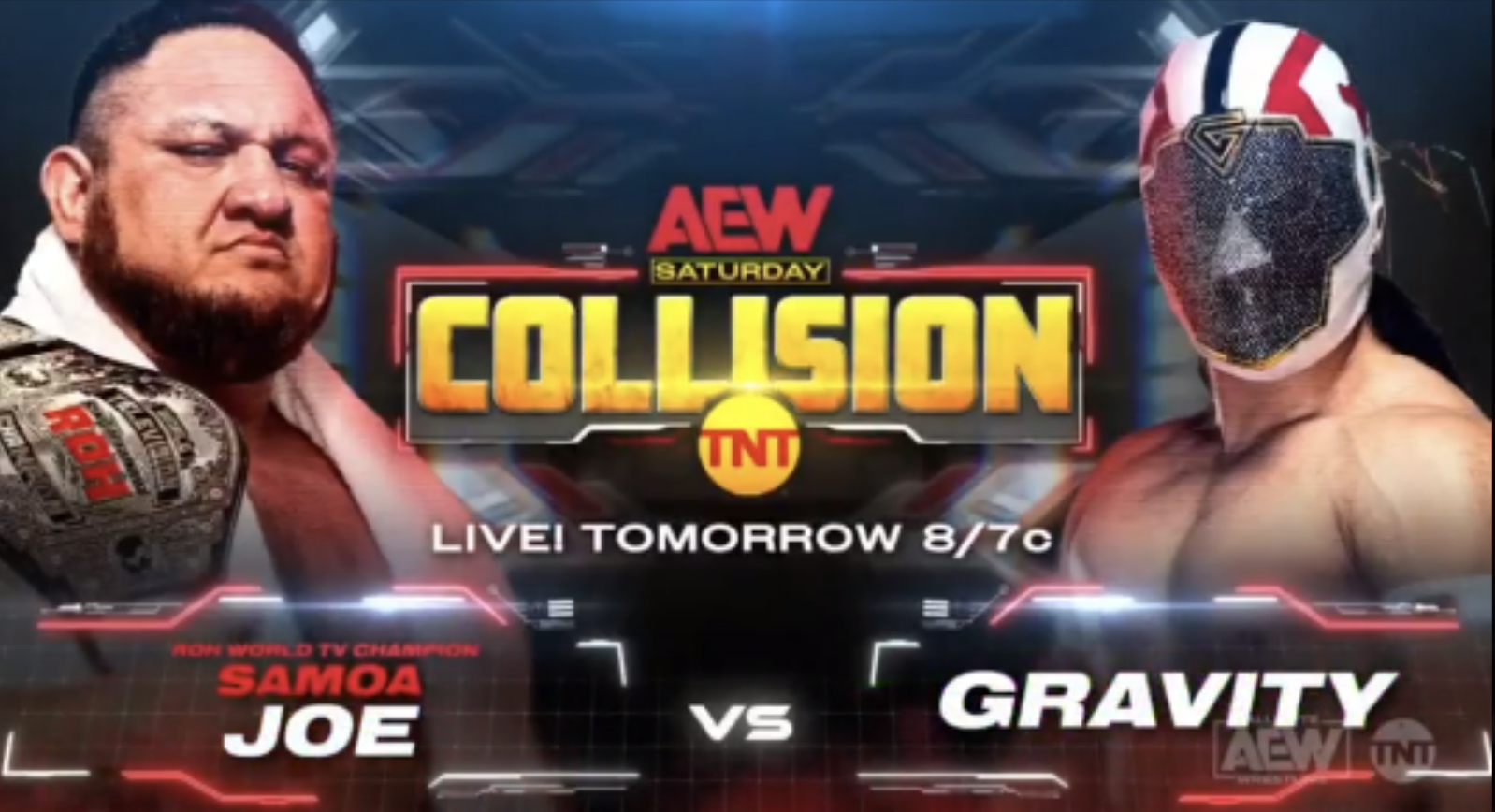 Samoa Joe vs. Gravity and more Added To July 29th AEW Collision