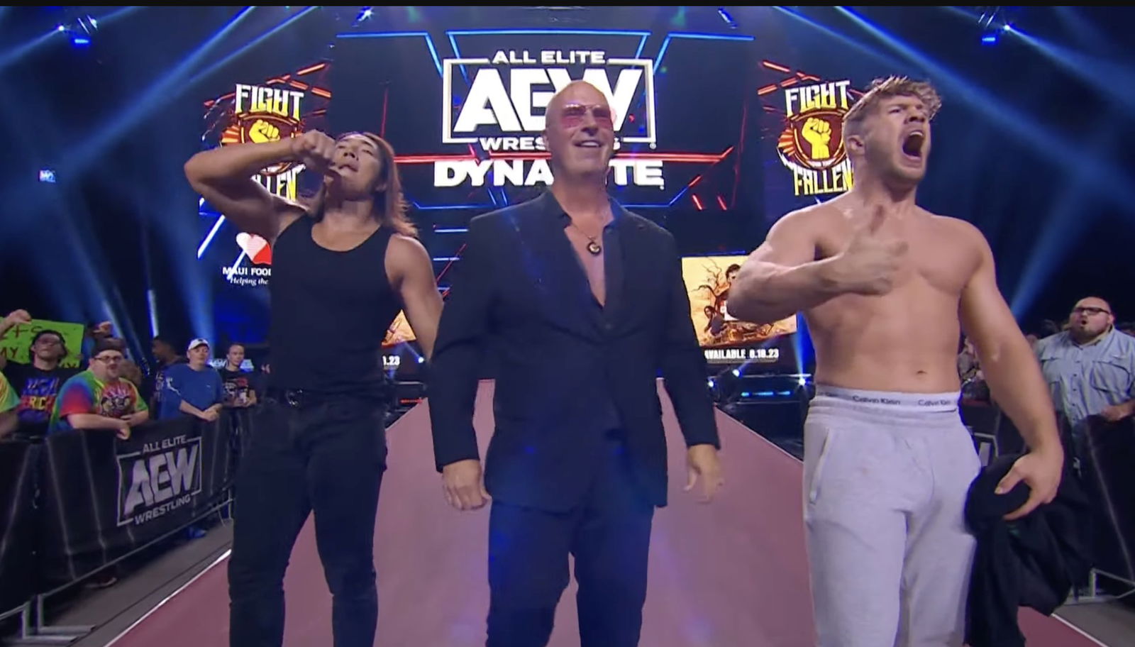 Will Ospreay Returns To AEW and Attacks Chris Jericho At Tonight's Fight for the Fallen, Jericho ...