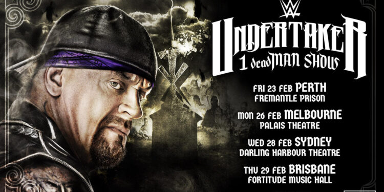 The Undertaker Has Arrived In Perth For 1 deadMAN SHOW