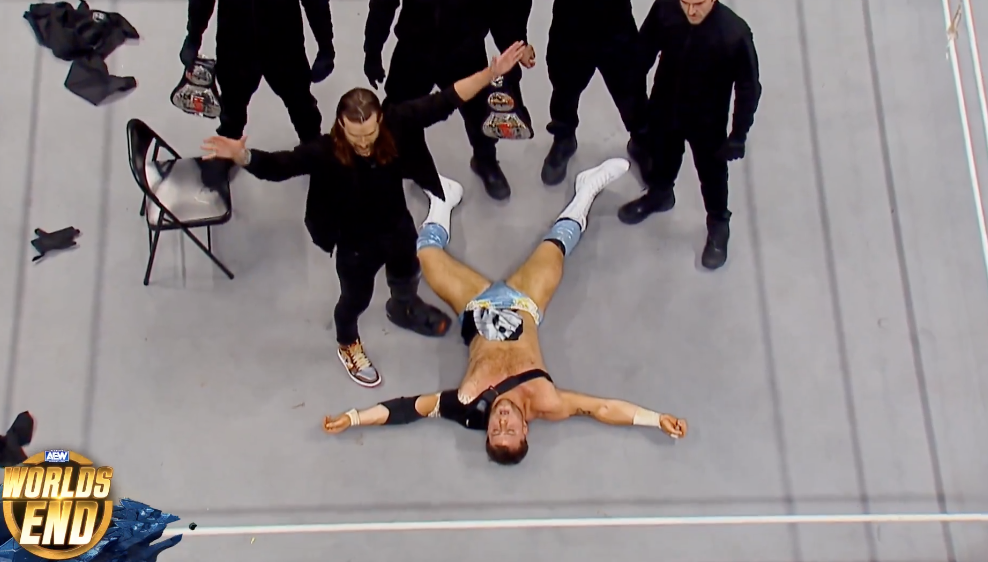 Adam Cole Reveals Himself As The Devil At AEW Worlds End, MJF Set To ...