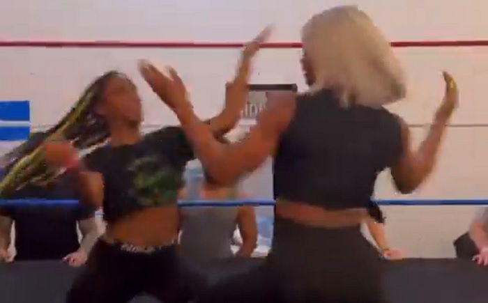 Jade Cargill Trains With Natalya & Others In The Dungeon 2.0 Ahead Of WWE In-Ring Debut